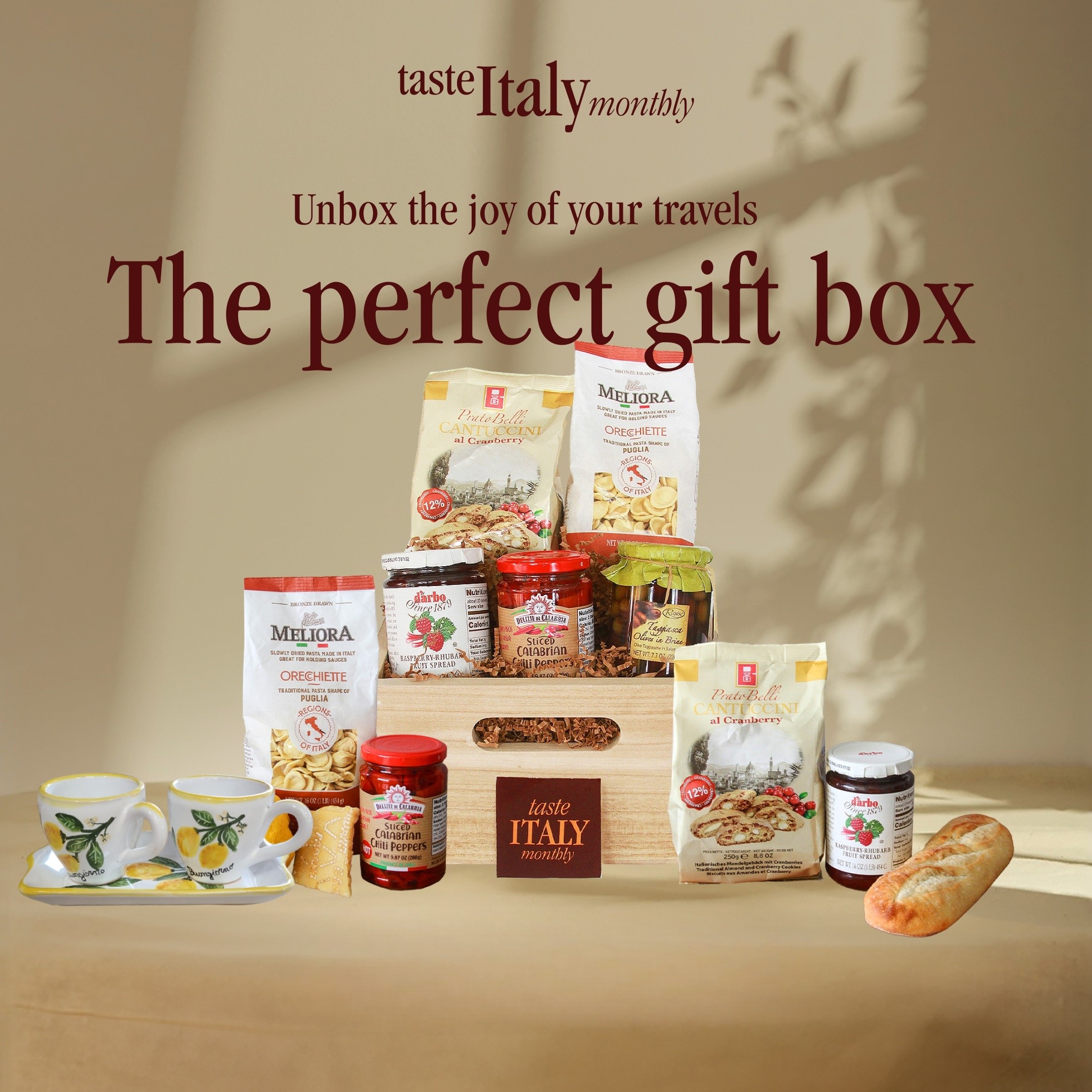 Taste Italy Monthly | Italian Cuisine Subscription
