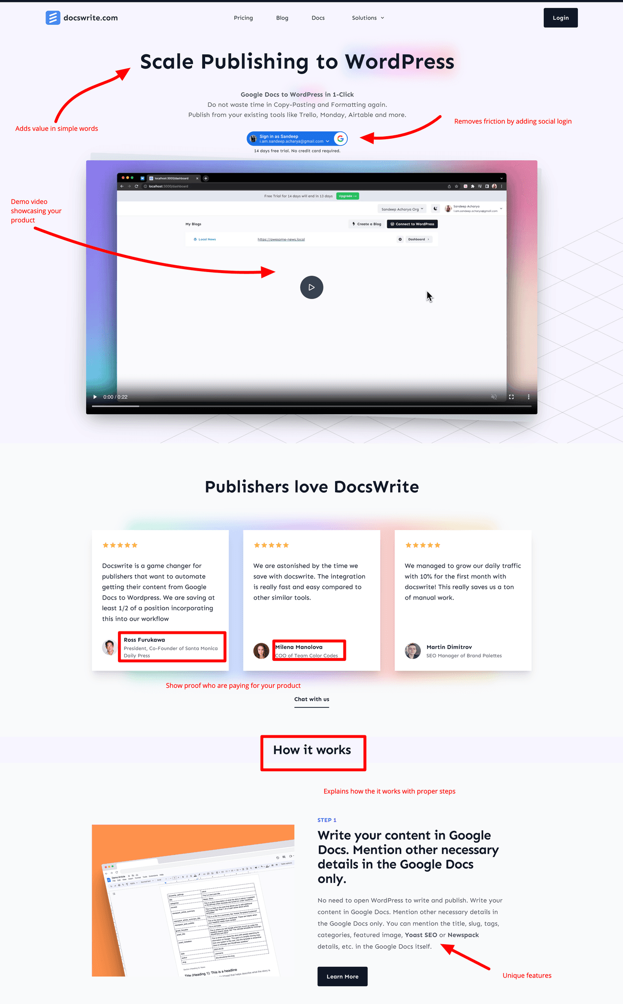 Landing Pages Explained
