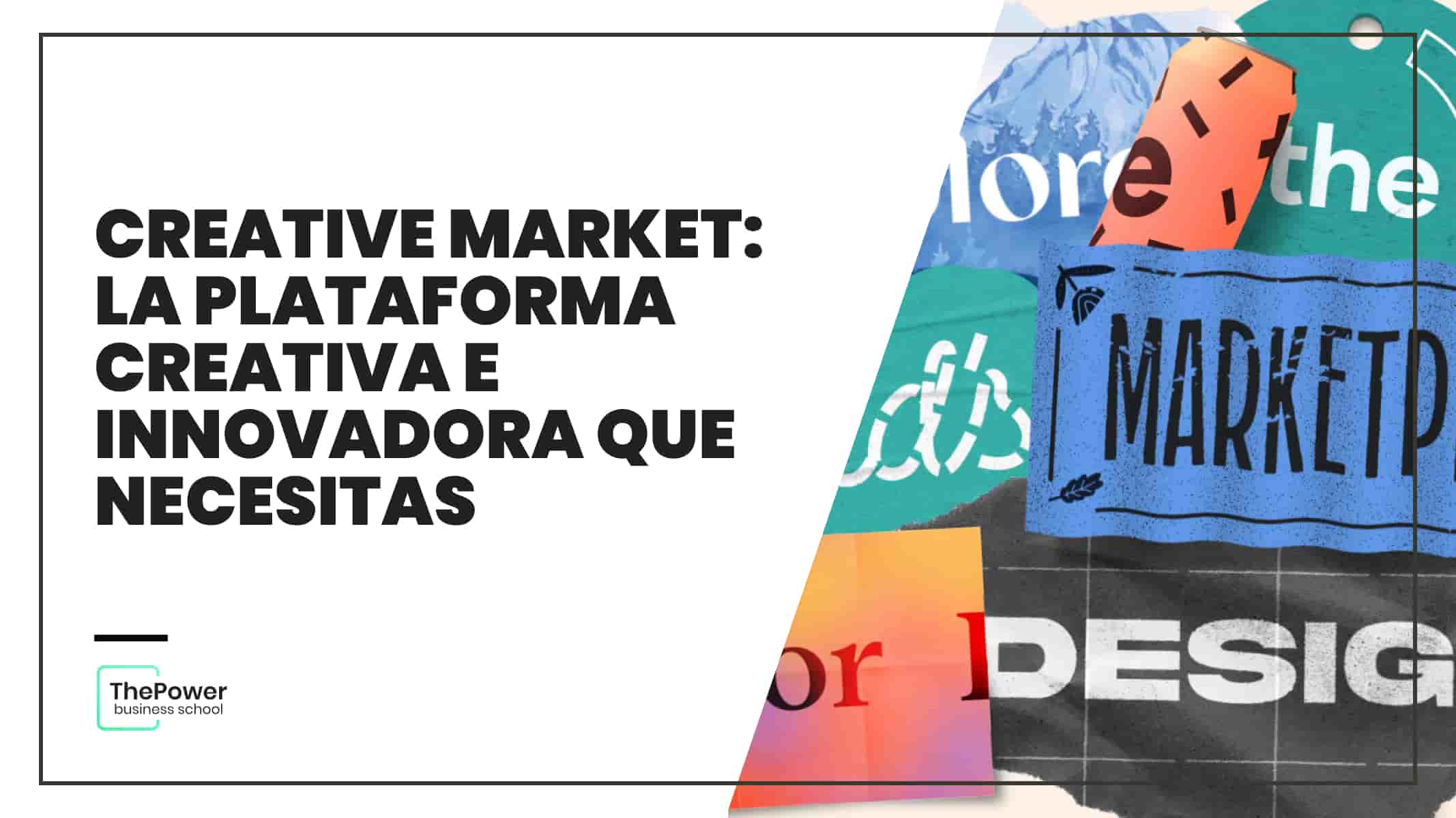 Creative Market: la plataforma innovadora que necesitas