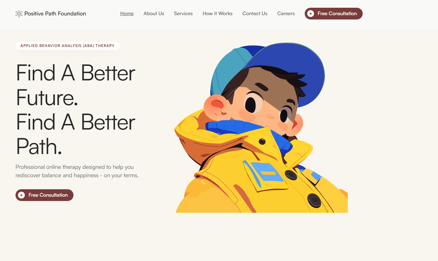 Positive Path Foundations