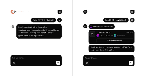 thirdweb AI: Agents to build, trade and execute onchain