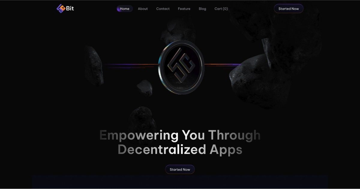 5CBit — Web3 & Crypto Token Template for Framer