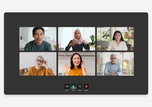 WebRTC Video Calling API and SDK | Whereby Embedded