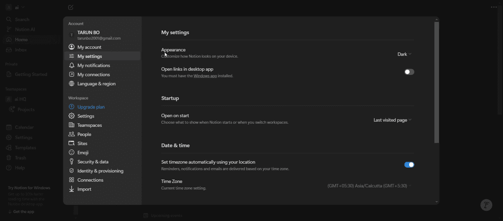 How to Change Notion to Light Mode – Quick Settings Guide - 1 minute ...