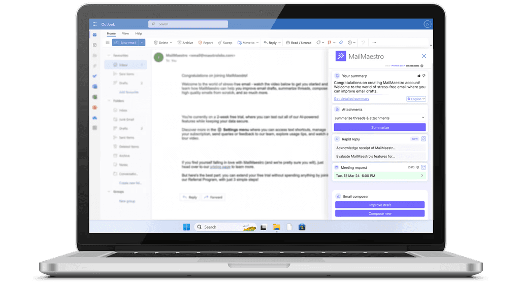 MailMaestro: Your Personal AI Email Assistant