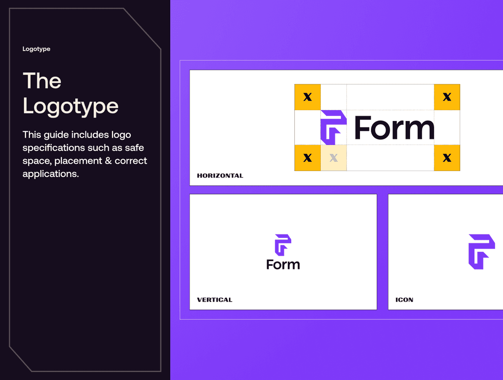 Form Brand Styleguide Template