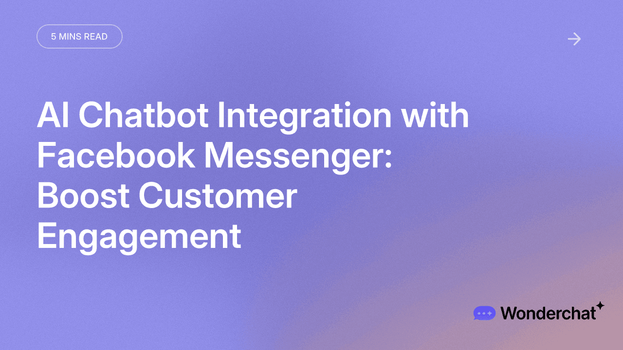 AI Chatbot Integration with Facebook Messenger: Boost Customer ...