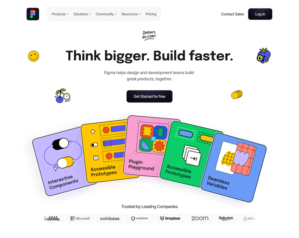 Hero Figma Components | Sprrrint