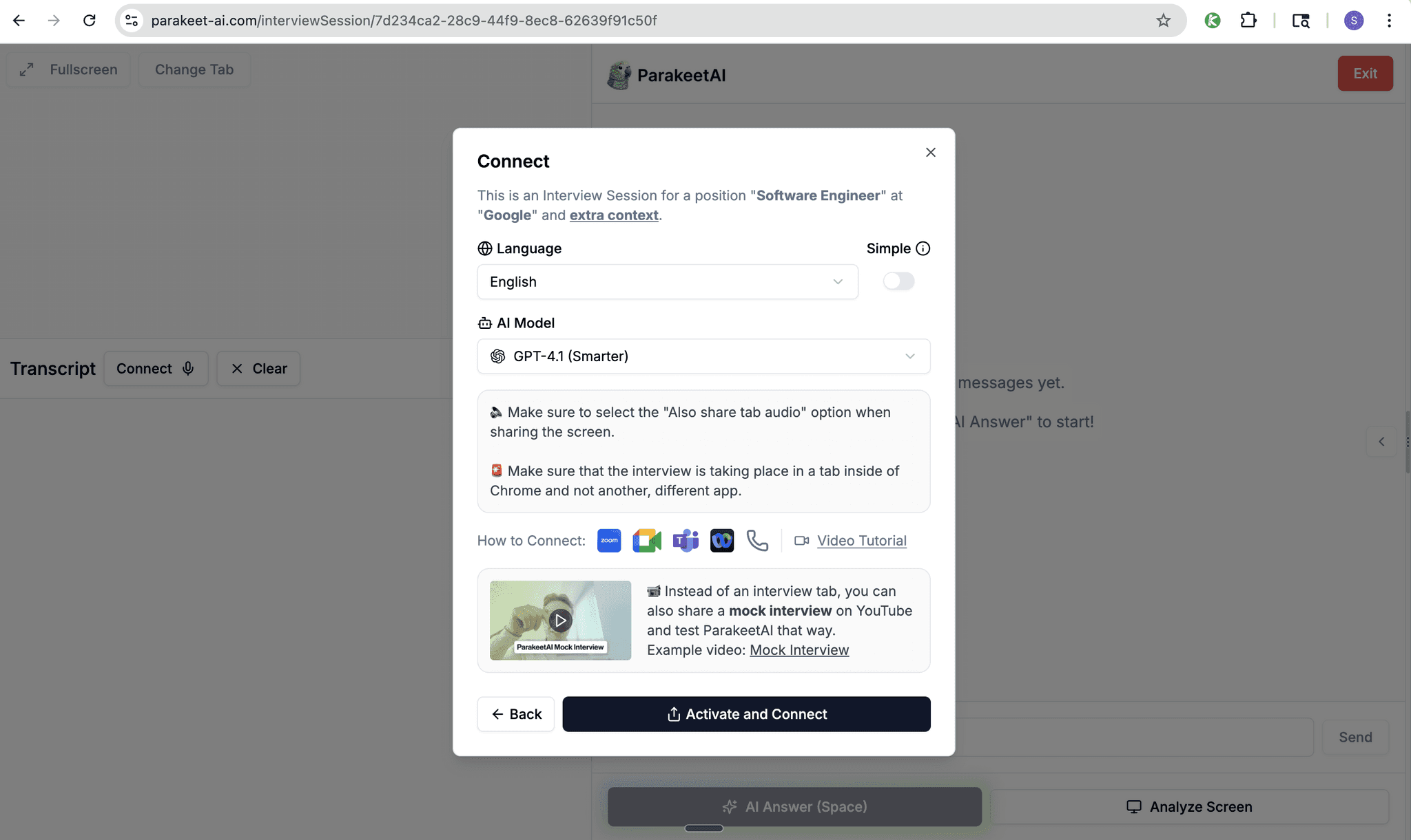 Parakeet AI Review 2025 - Interview Sidekick - AI-Powered Interview Assistant
