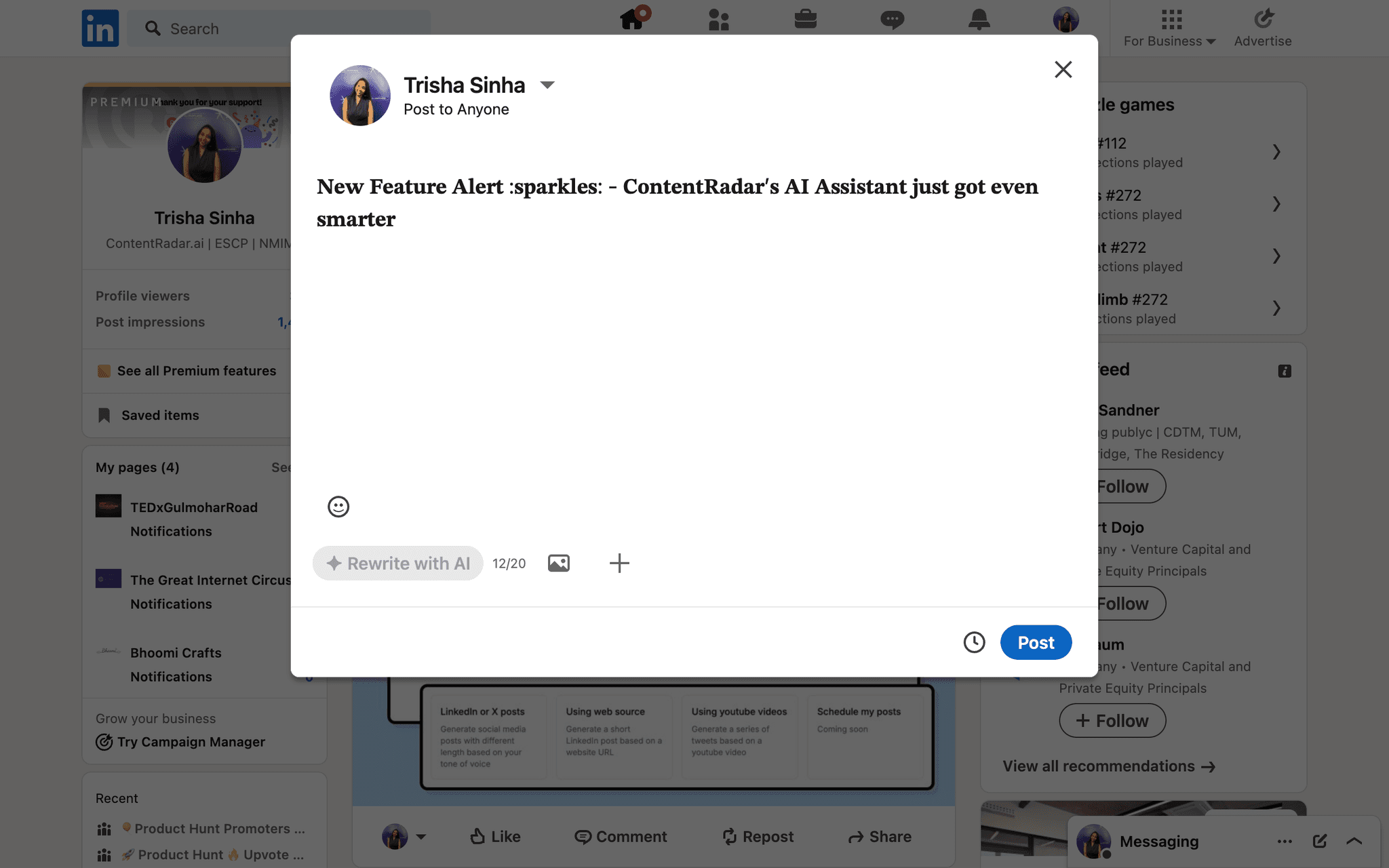 How to Bold Text in A LinkedIn Post (+ Tools)