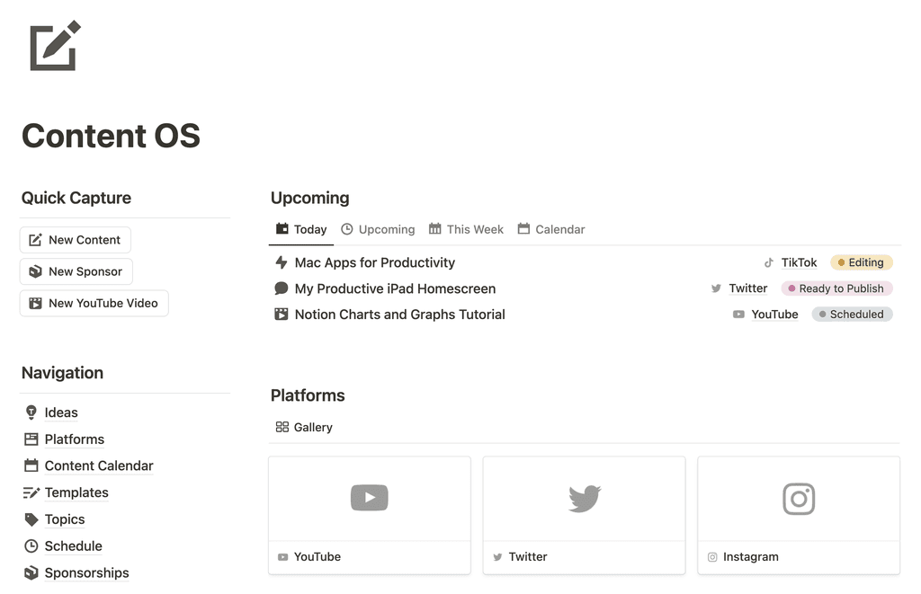 Notion Templates | Easlo
