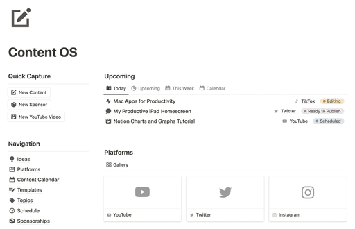 Notion Templates | Easlo