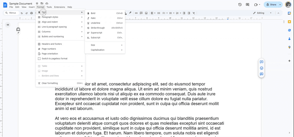 How to Superscript in Google Docs – Quick Formatting Guide - 1 minute ...