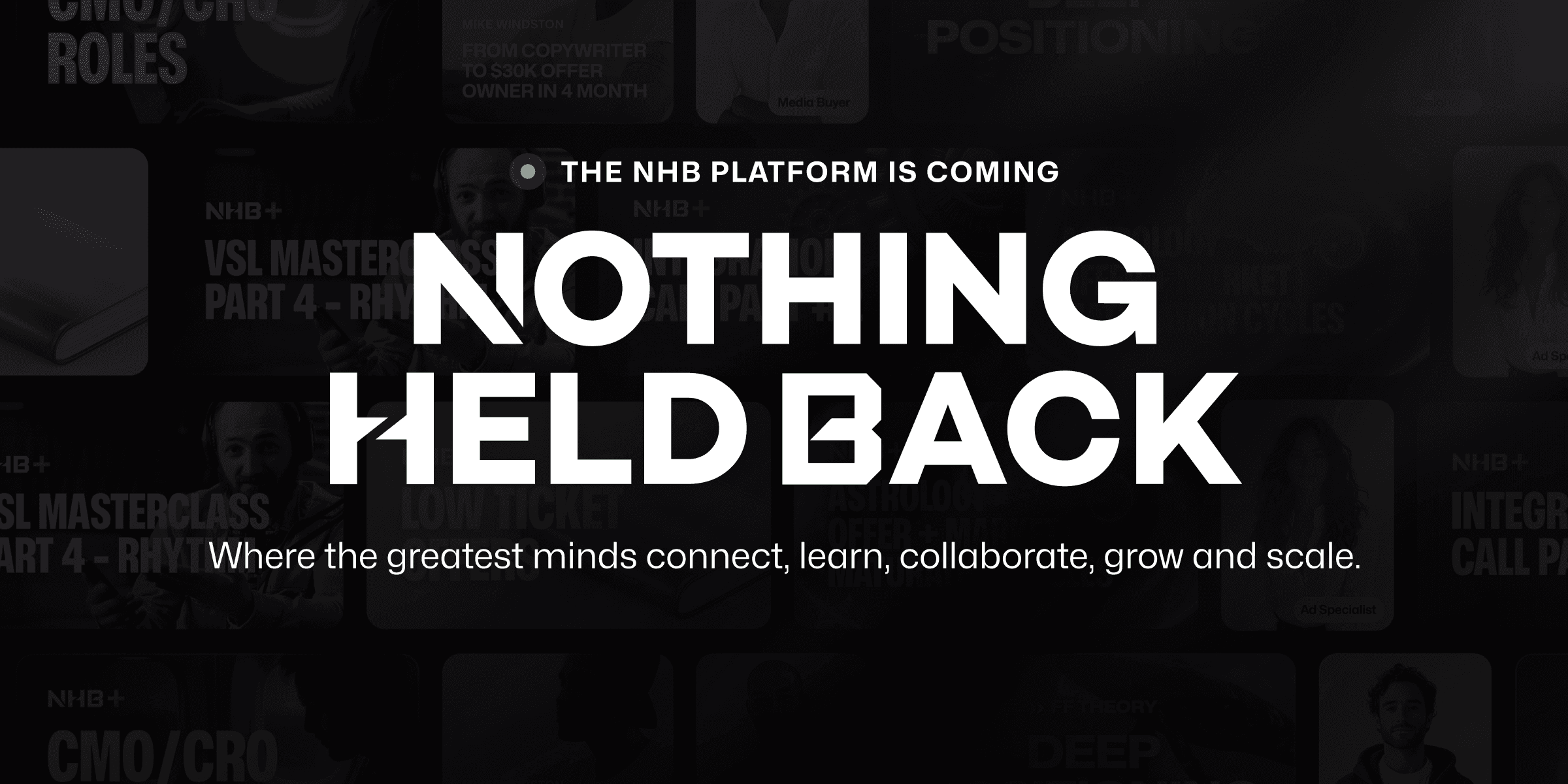 Nothing Held Back | The future of marketing is here