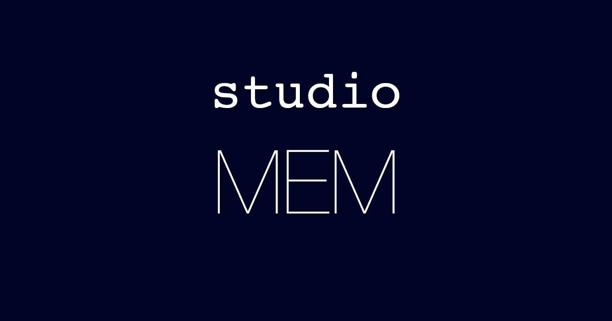 Studio MEM - What We Do