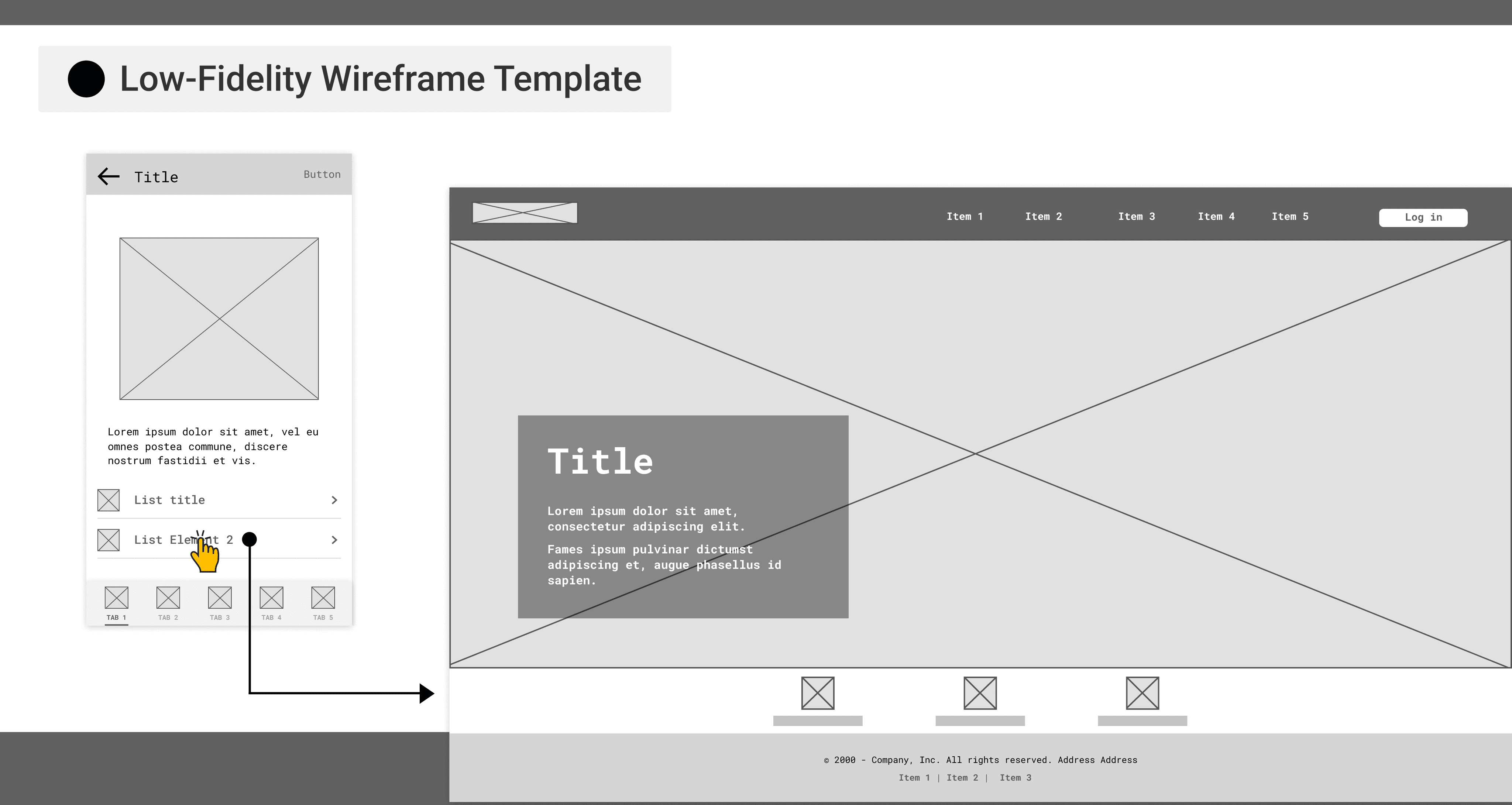 10+ Wireframe Examples for Portfolio Websites (Designs, Tools & Tips)