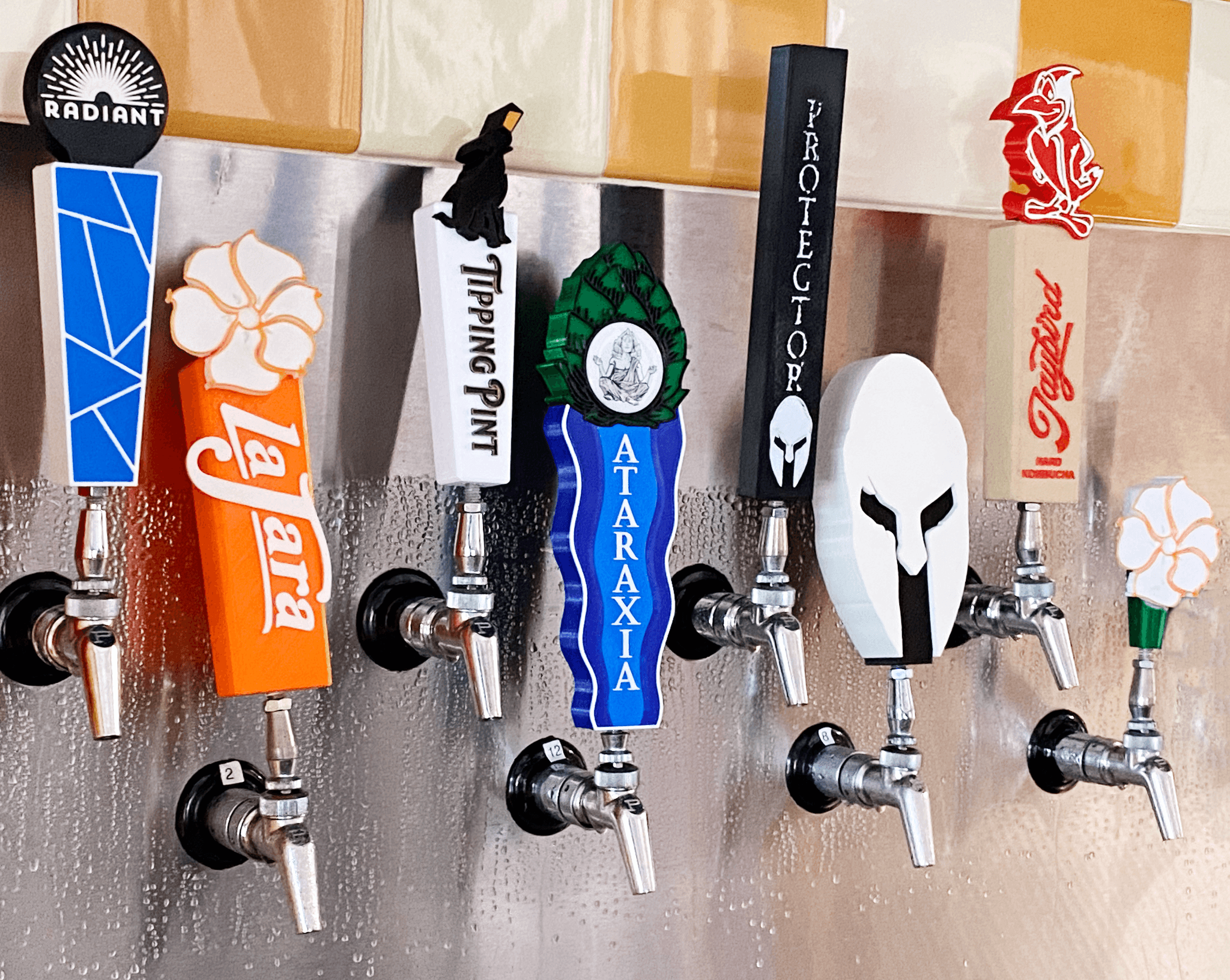 Microbrewery Tap Handles