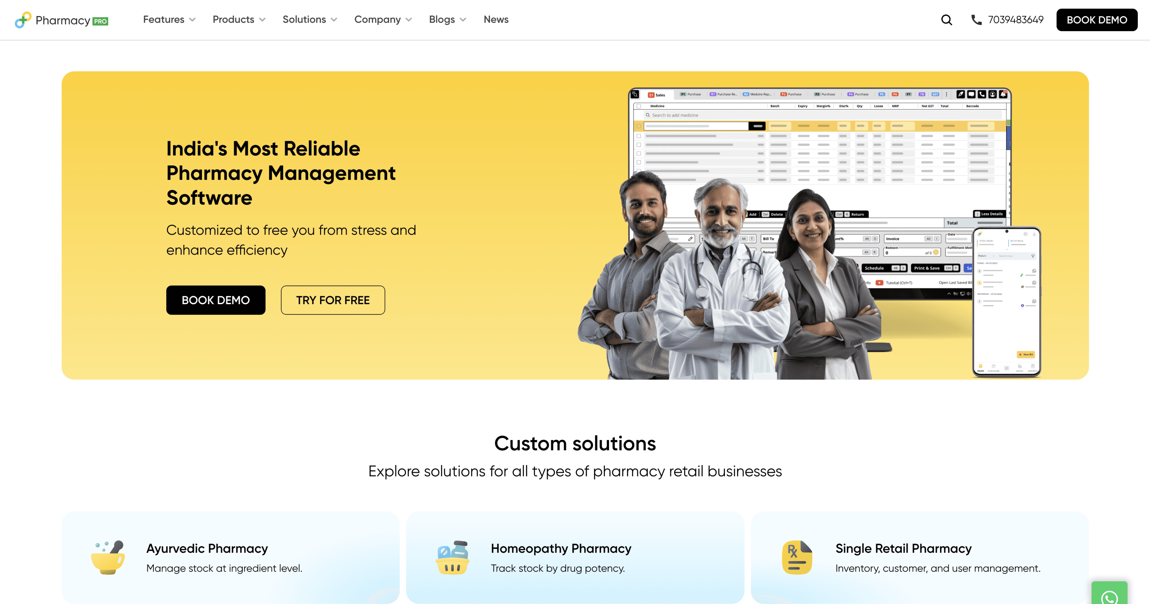 Pharmacy Management Software Pricing - Affordable Plans in India