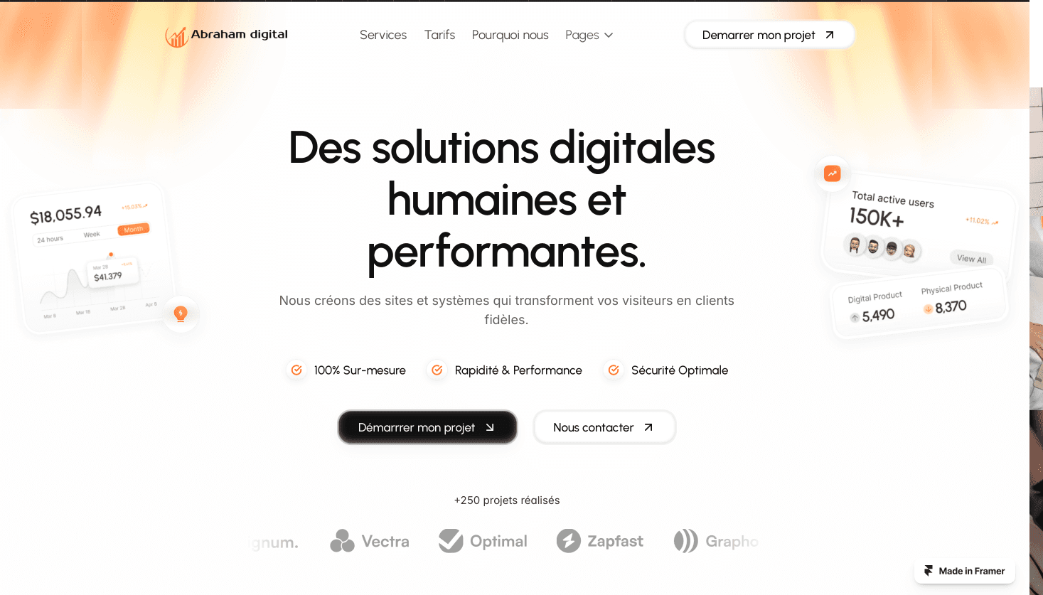 Abraham Digital - L'agence des independants et entreprenurs