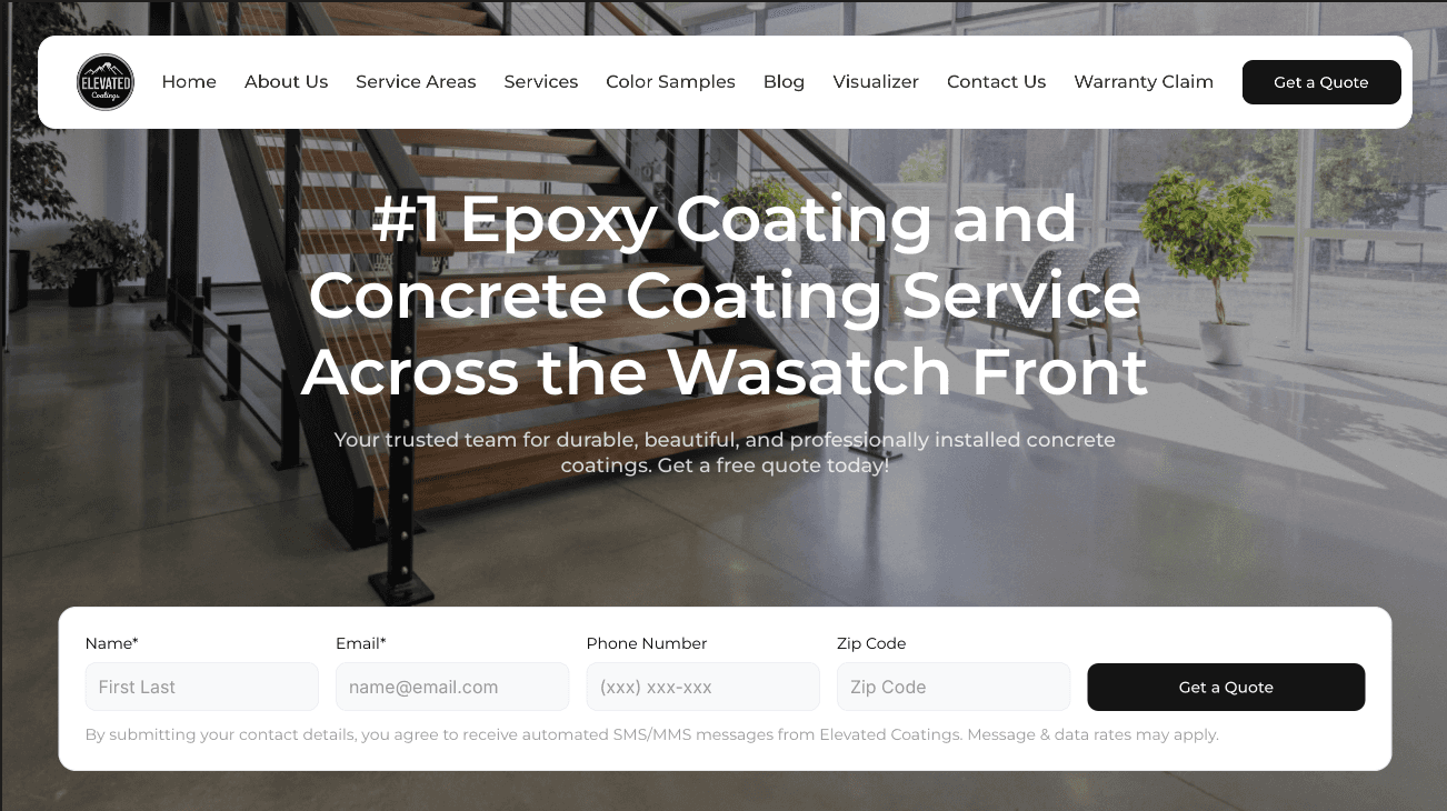 Utah Concrete Coatings - Elevated Coatings