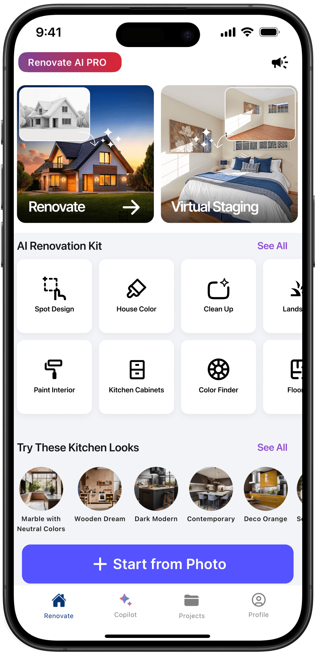 Renovate AI Mobile App – Design Spaces On-the-Go