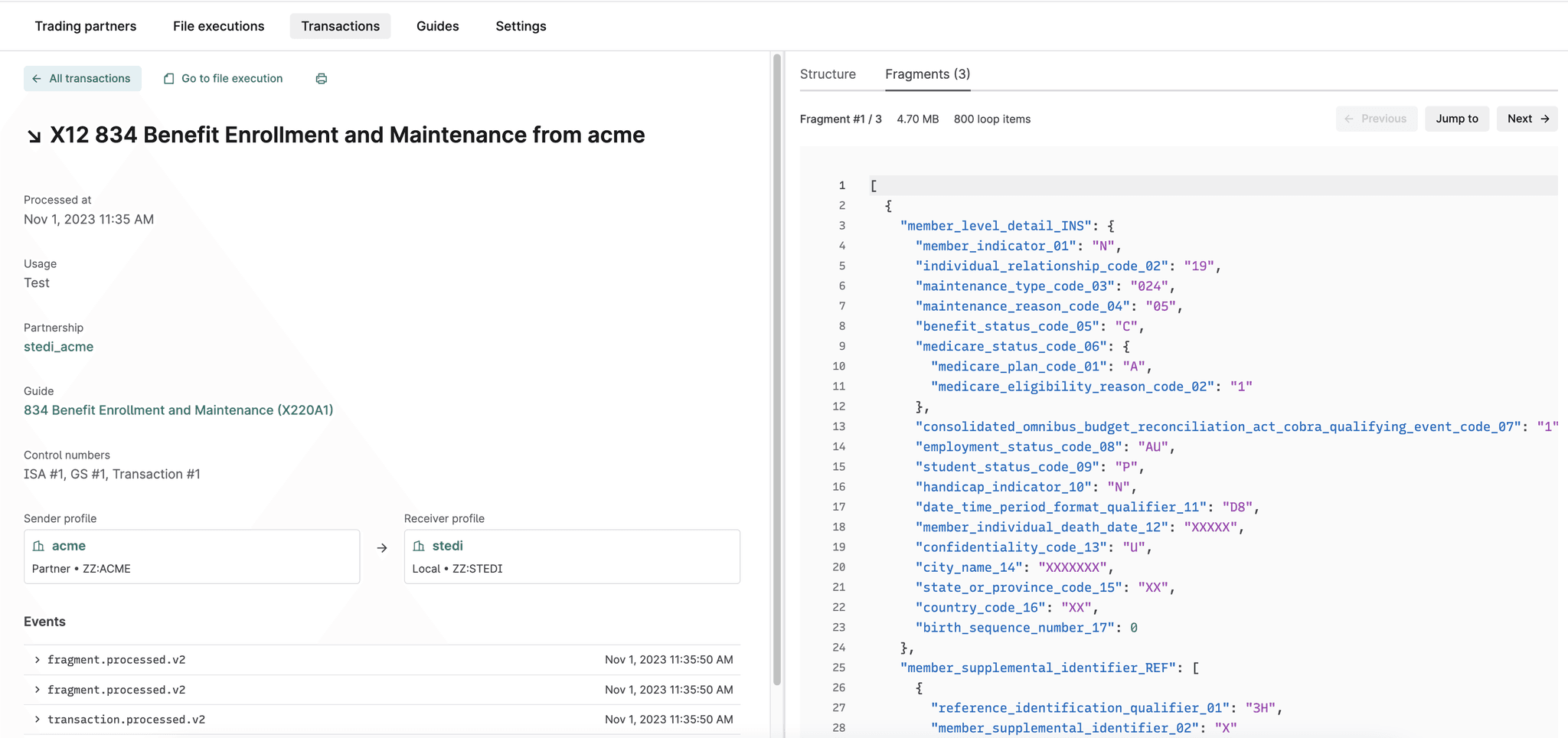 How to process (extremely) large EDI files with Stedi