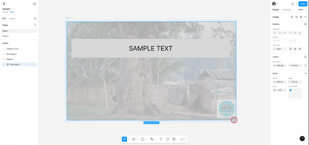 How to Extend Page in Figma - 1 minute video guide