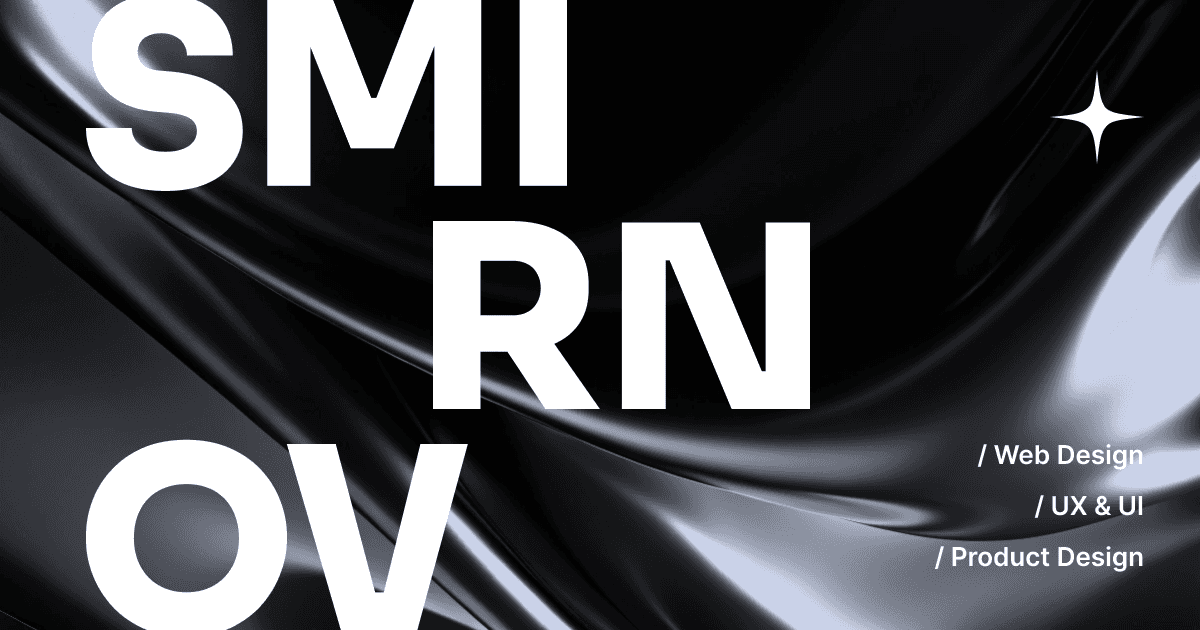 Yury Smirnov - UX/UI & Product Designer