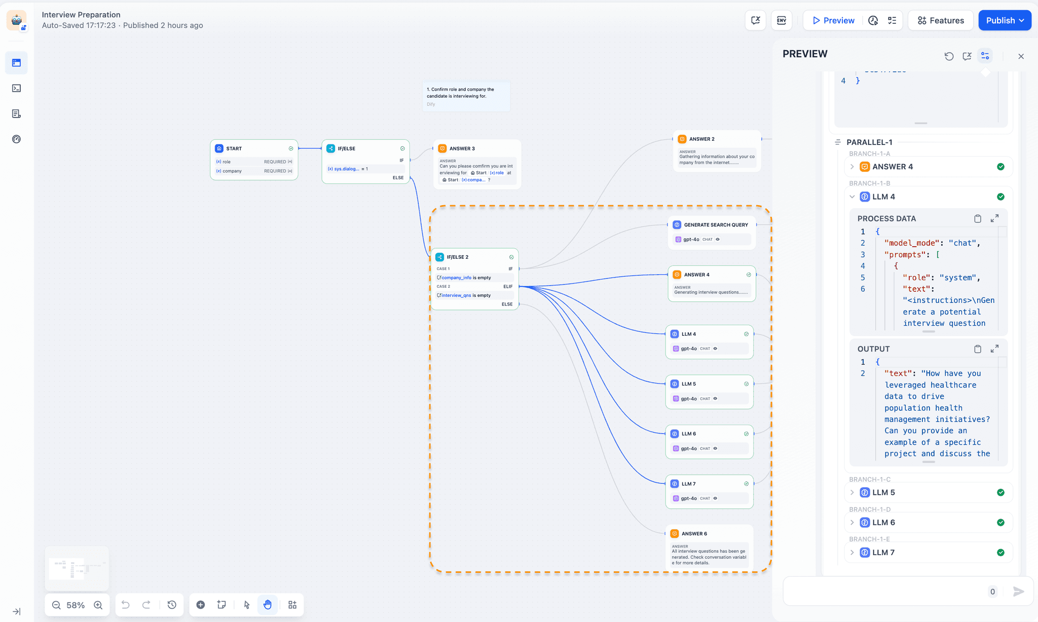 Dify V080 Accelerating Workflow Processing With Parallel Branch Dify Blog