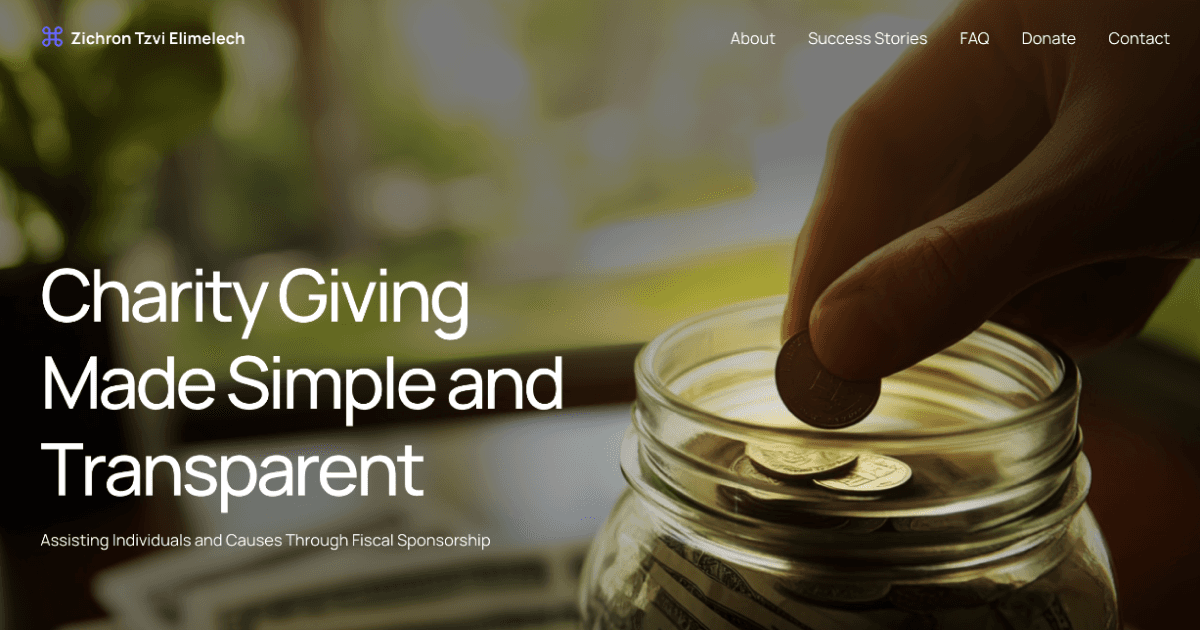 Charity Giving Made Simple and Transparent