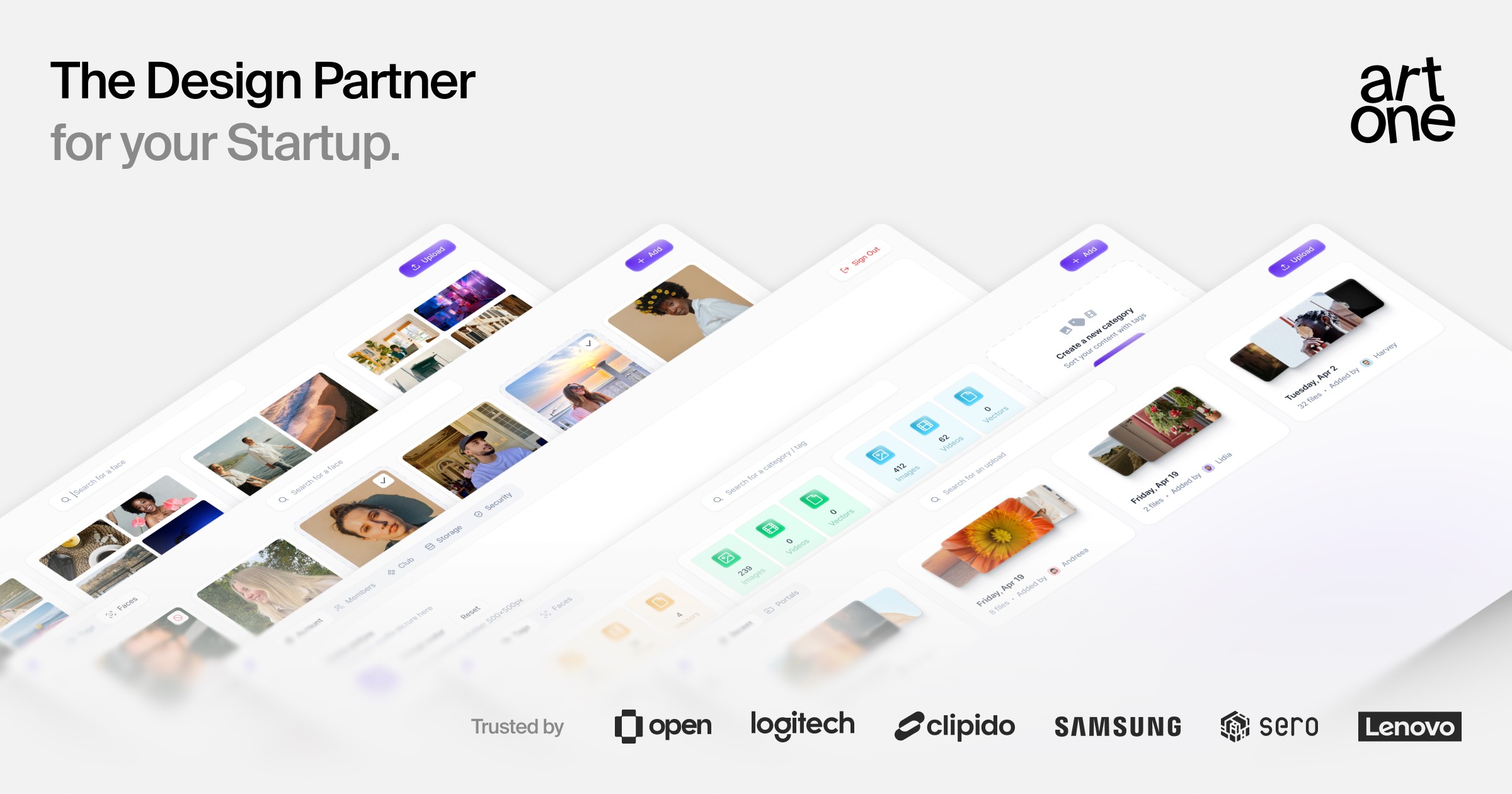 Artone Studio — The Design Partner for your Startup.