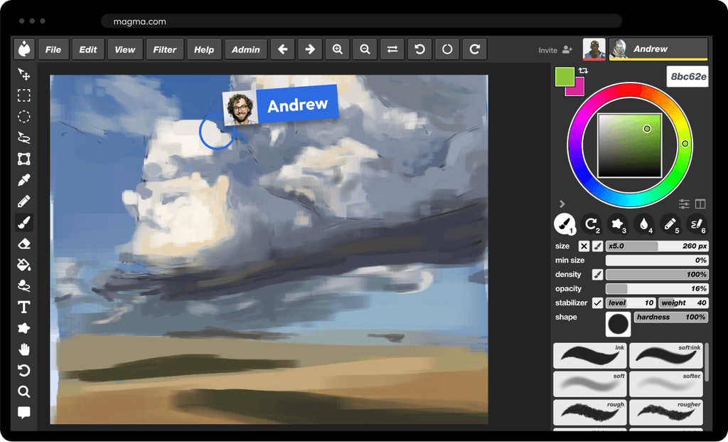 Our Features for Community Art: Perspective Grids, Custom Brushes and More
