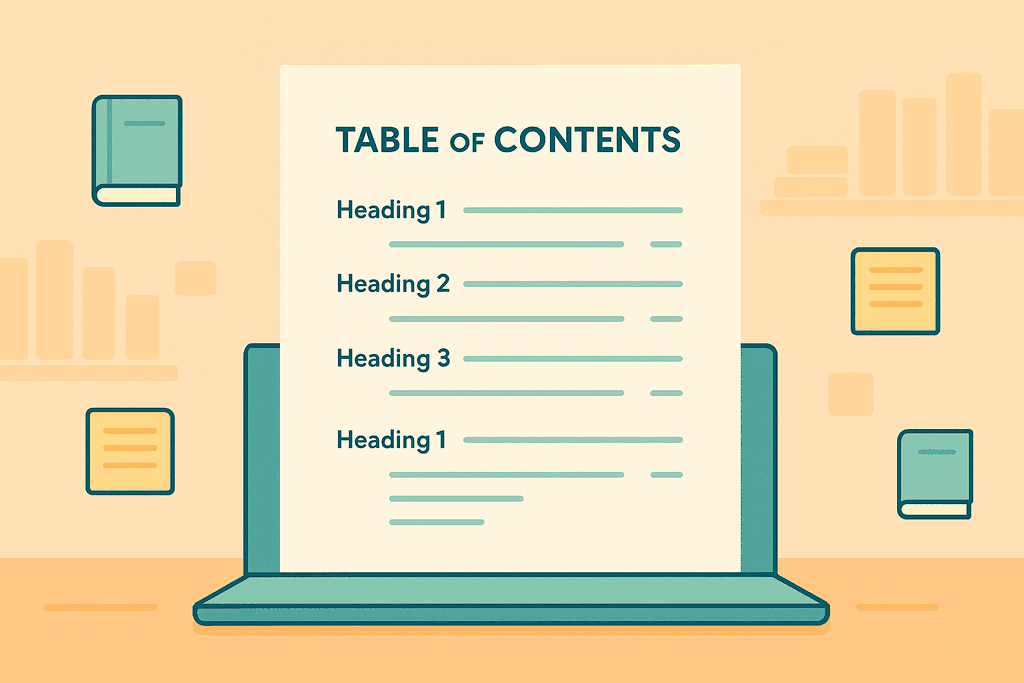 How to Format a Table of Contents in APA Style