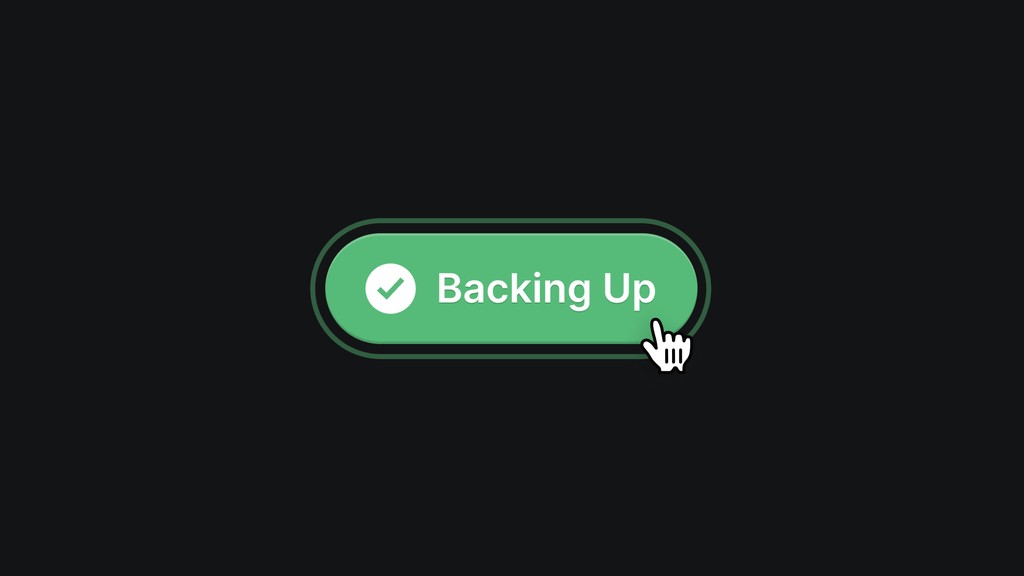 Backup Button Animation in Framer — Framer Resource