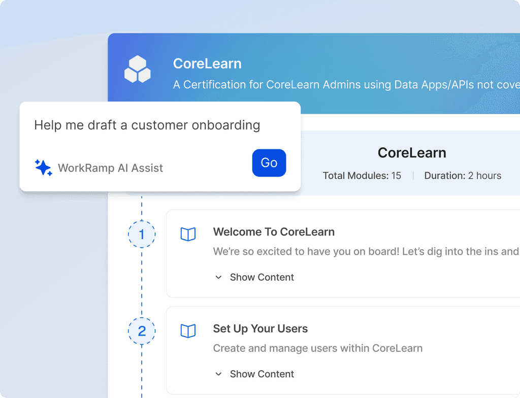 AI-Powered LMS for Customer and Partner Education | WorkRamp