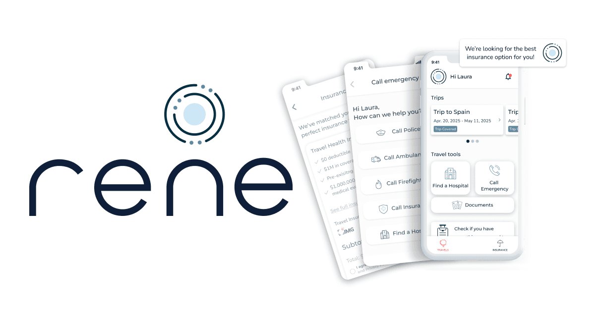 Travel safe with Rene