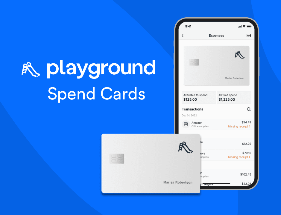 Introducing Playground Spend Cards
