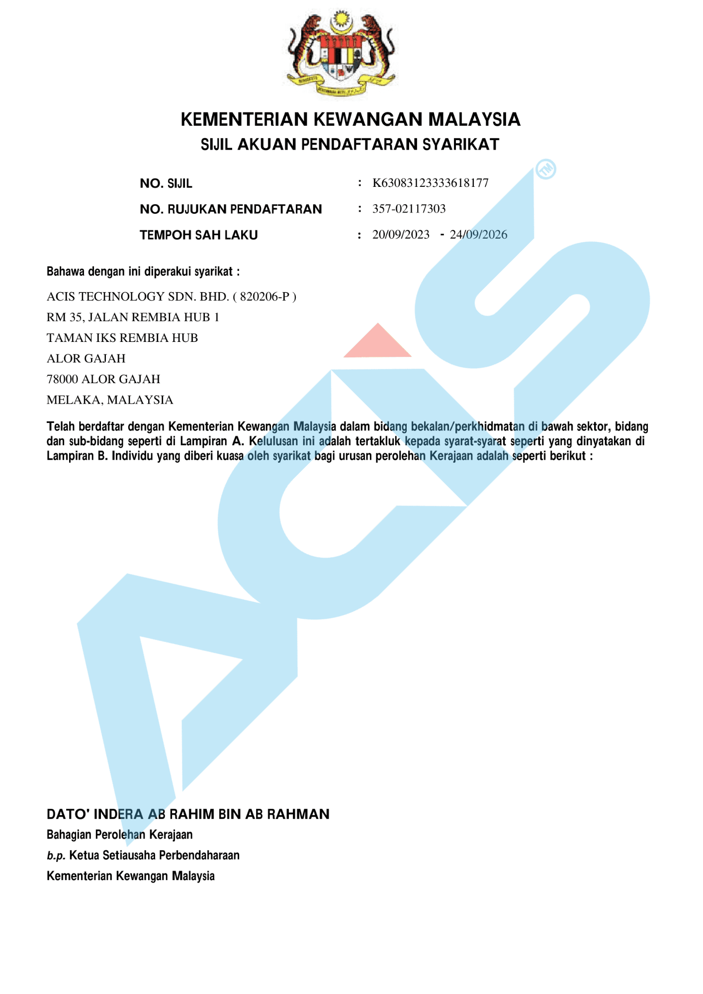 ACIS Technology Sdn. Bhd.