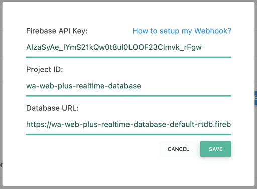 How to Setup a Webhook? - WA Web Plus