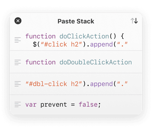 Paste Use Cases