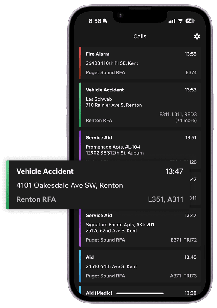 AidLink | Real-time 911 Feed