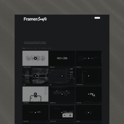 Framer resources