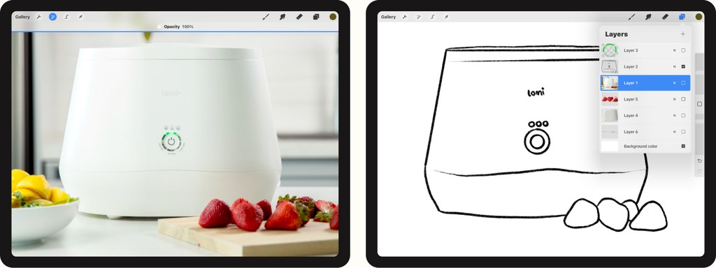 Six unconventional Procreate drawing ideas for beginners