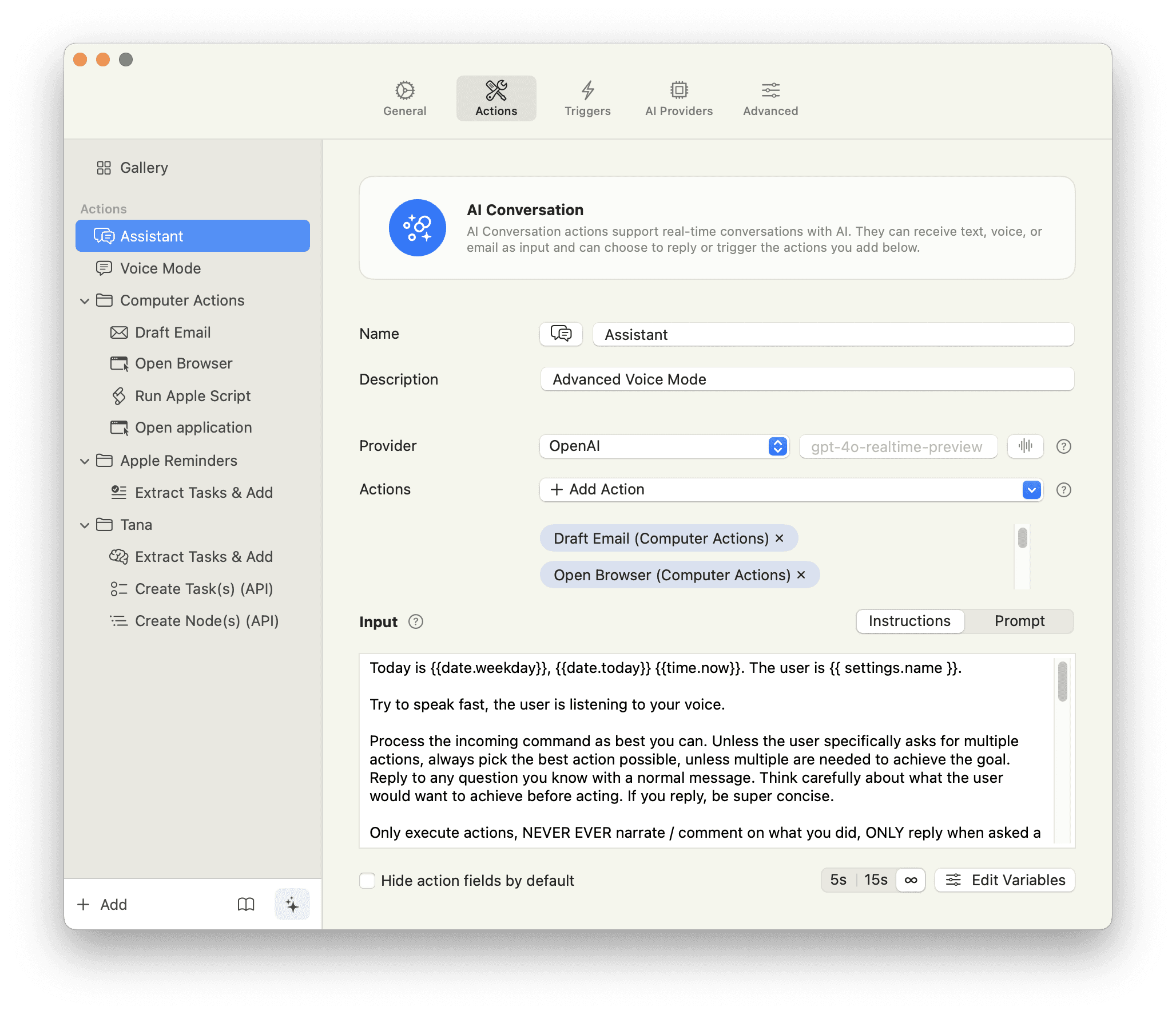 Inbox AI - Voice Driven AI Automation