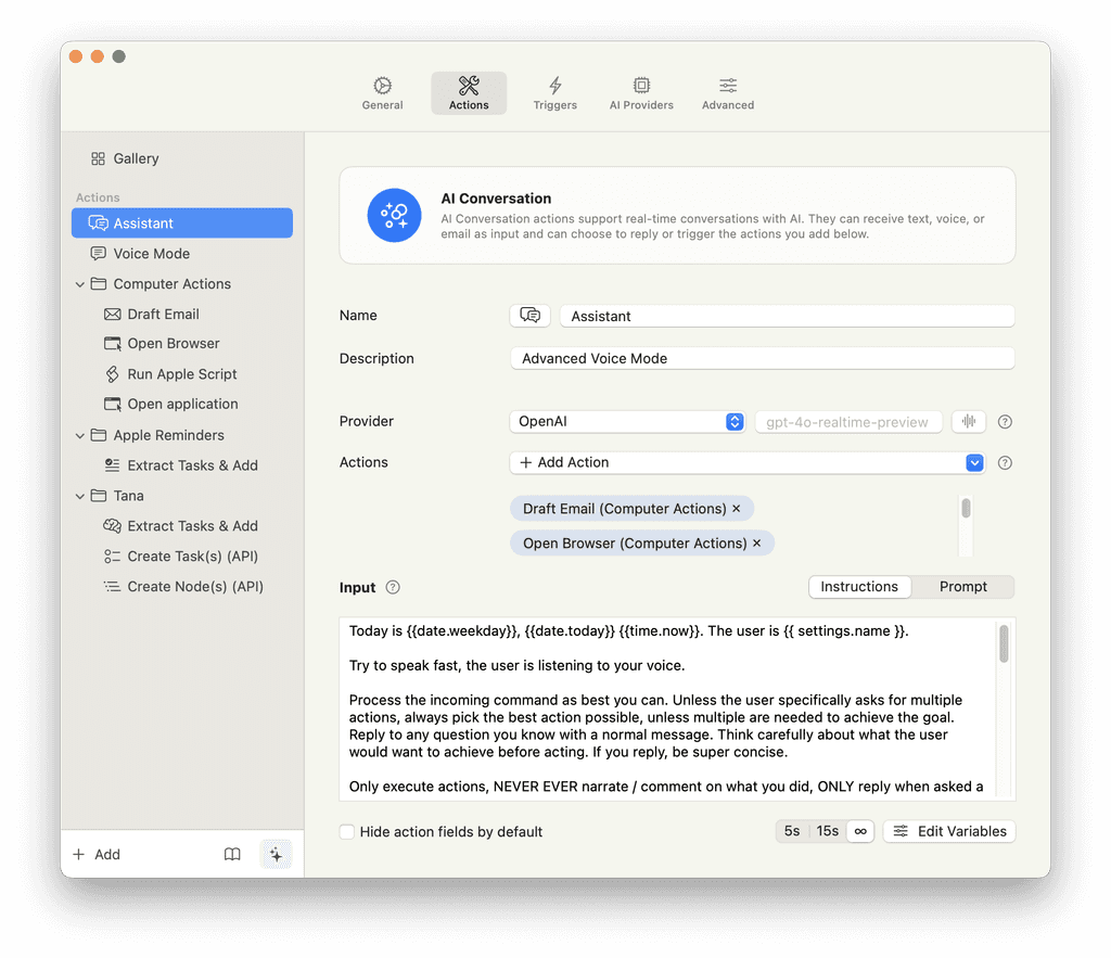 Inbox AI - Voice Driven AI Automation
