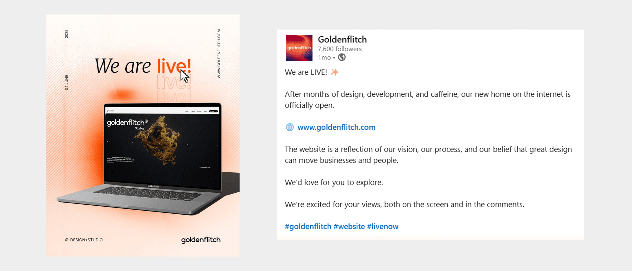 7 Examples of Real-World Website Launch Announcements
