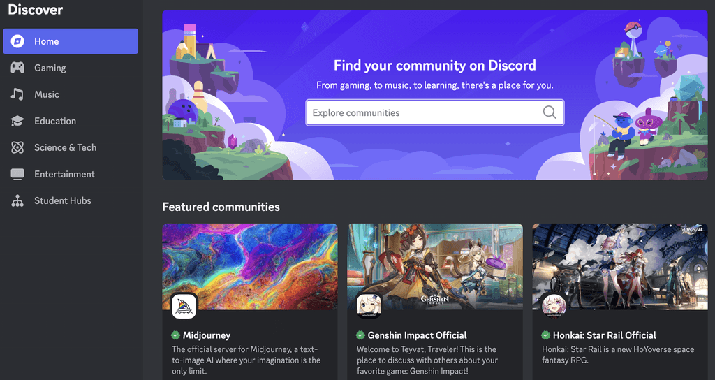How to find a Discord Server? - Searching for your Community - Bind