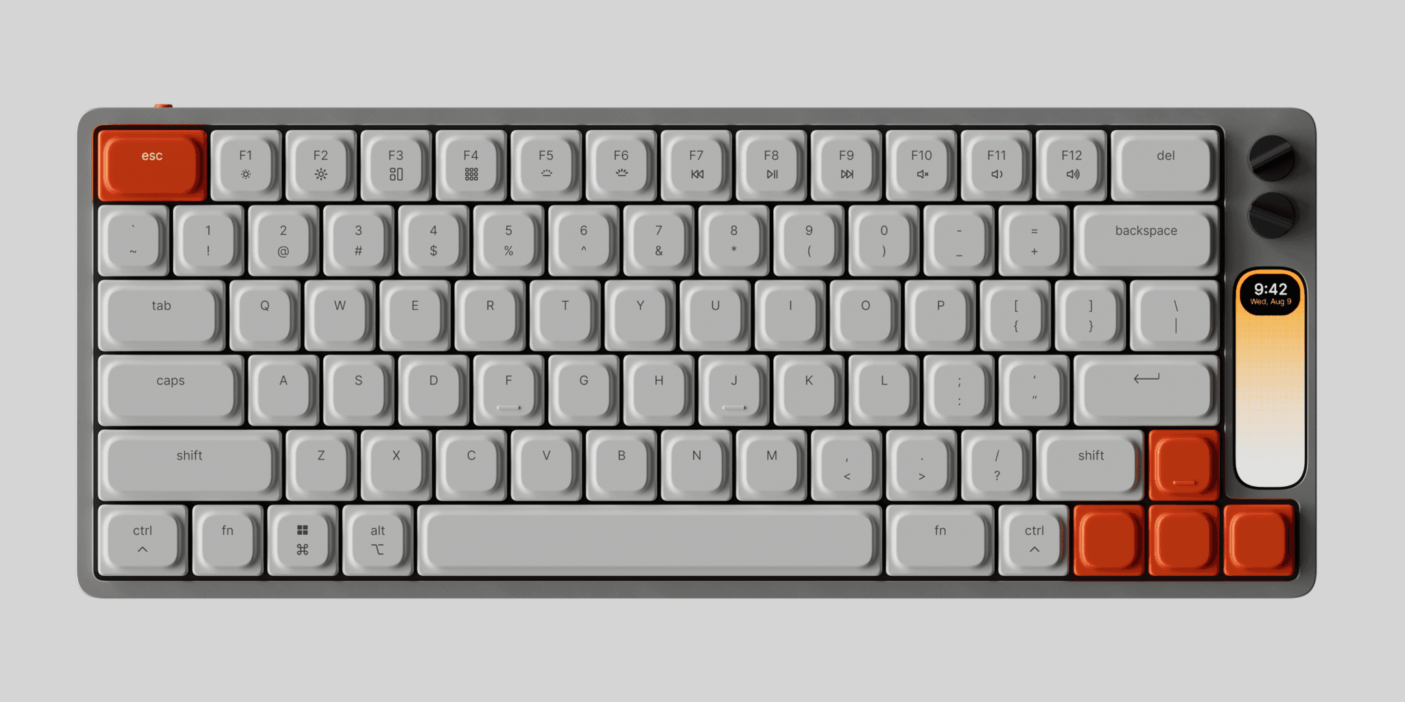 KNOB / k.no.b.1 / Low Profile Mechanical Keyboard