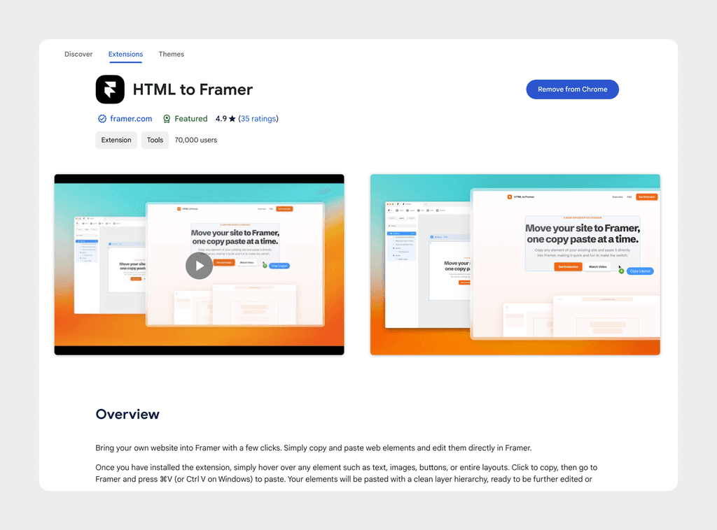 How to Copy HTML Websites to Framer [Step-by-Step] [2025]