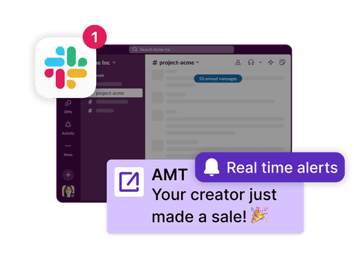 AMT - Partner with 100x more creators